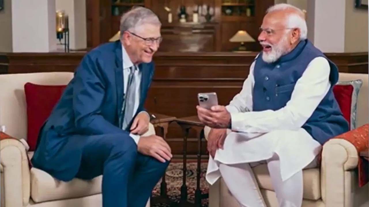 PM Modi Bill Gates: 'डिजिटल सरकार' की बिल गेट्स ने की तारीफ